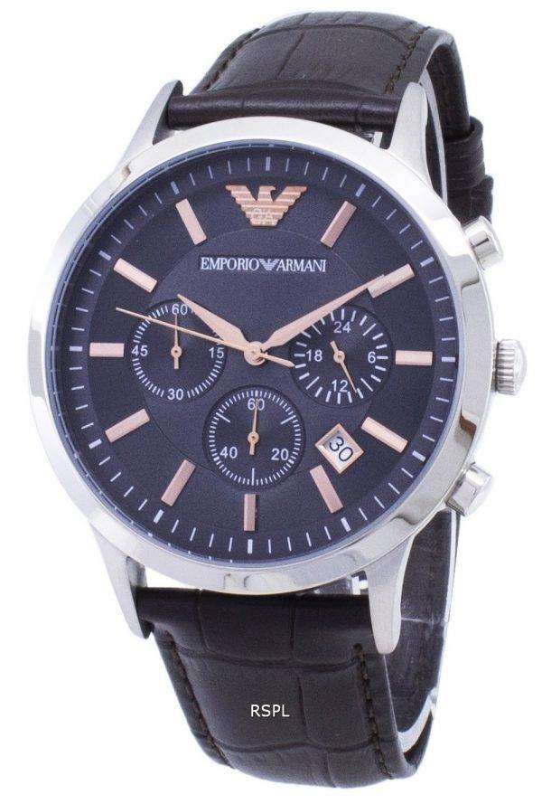 엠포리오 아르마니 레나토 크로 노 그래프 석 영 AR2513 남자의 시계 Korea