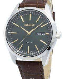 세이코 개념 SNE529P SNE529P1 SNE529 아날로그 솔라 남성용 시계 Korea